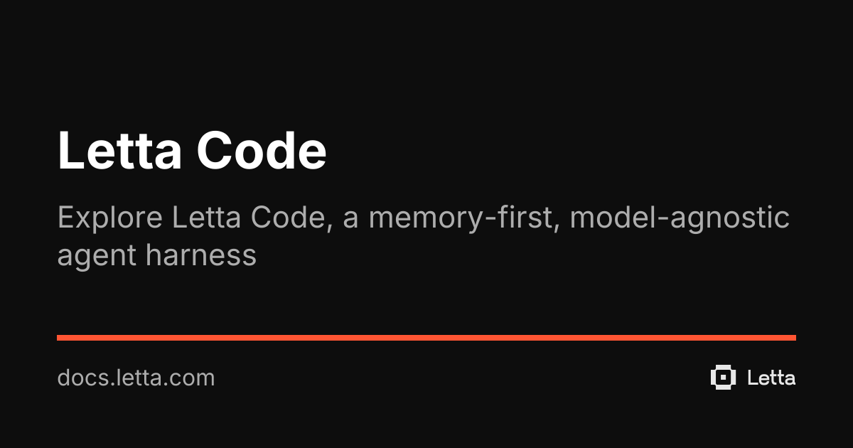 Letta Code | Letta Docs
